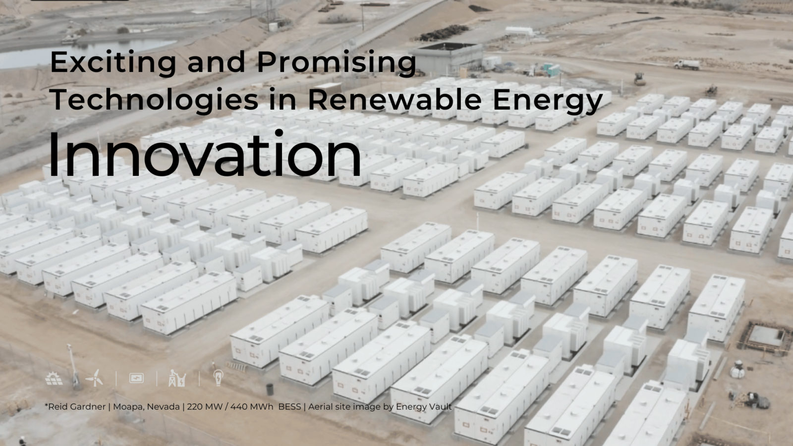 Innovation in renewable energy